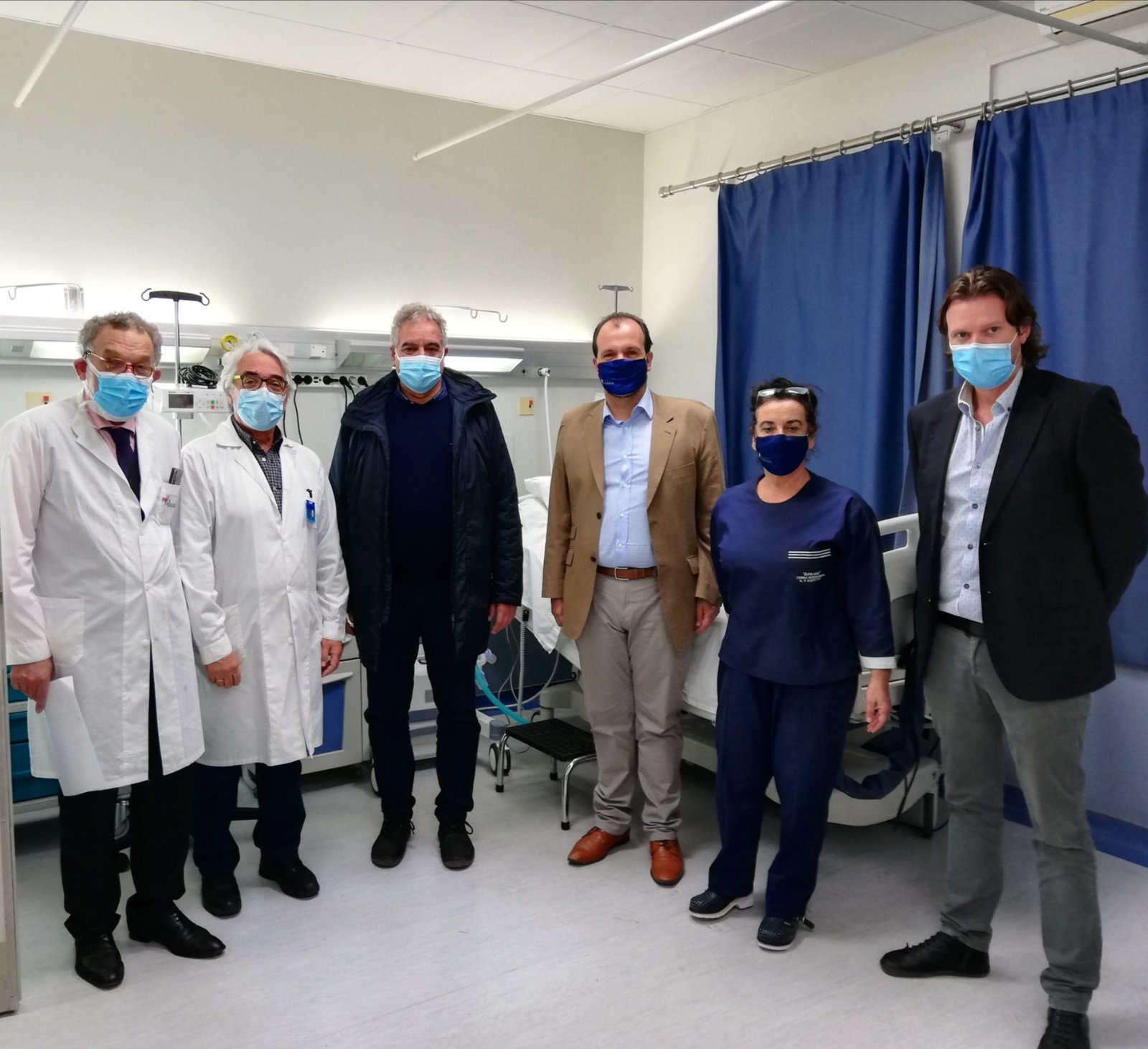 Επίσκεψη του Διοικητή της 5ης Υγειονομικής Περιφέρειας στο Νοσοκομείο ...